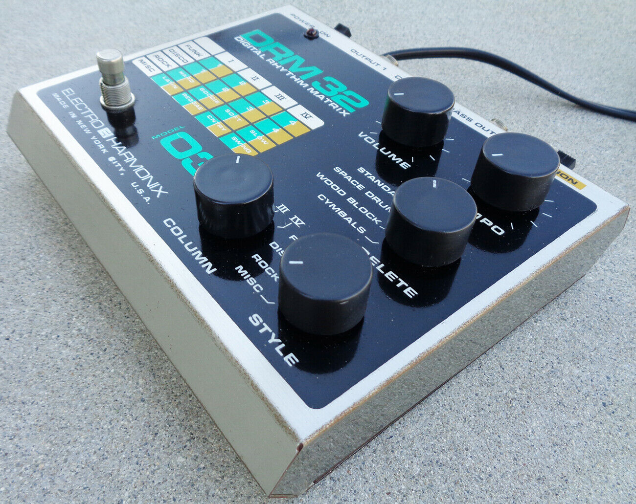 MATRIXSYNTH: Electro Harmonix DRM-32 / Digital Rhythm Matrix - Drum Machine