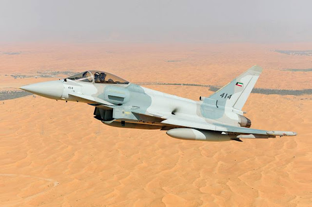 First flight for Eurofighter in Kuwait Air Force configuration - Blog ...