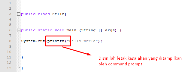 Hybrid Teory Blogs: Syntax Error Pada Pemrograman Java