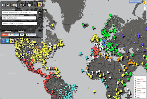 All Newspapers Of The World On A Single Page – Omlette-du-fromage