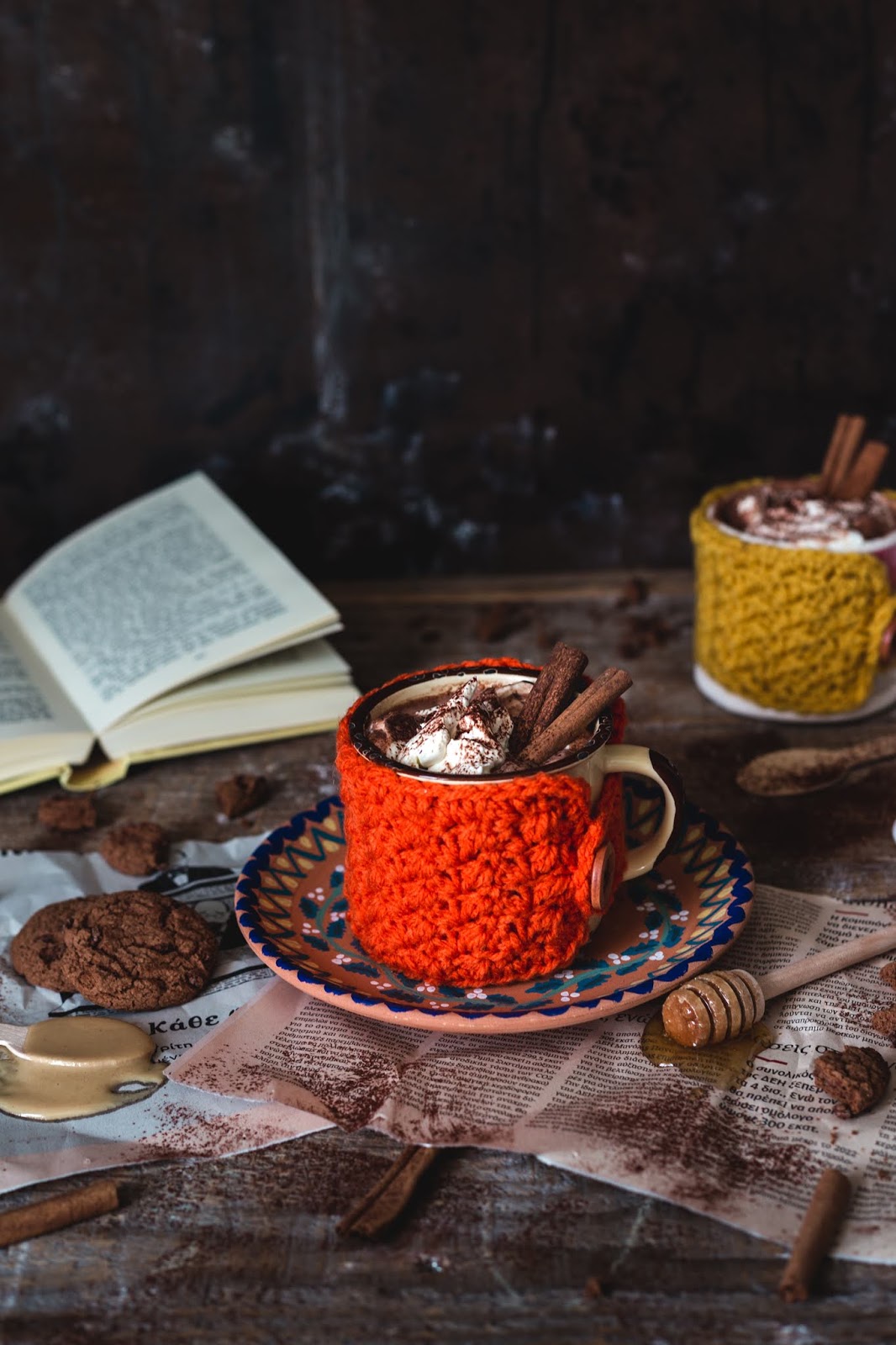 DRINKS | ΖΕΣΤΗ ΣΟΚΟΛΑΤΑ ΜΕ ΤΑΧΙΝΙ | OH MY DEER