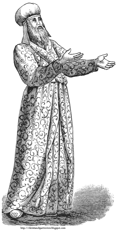 The Costume of a Jewish Priest | Christian Clip Art Review
