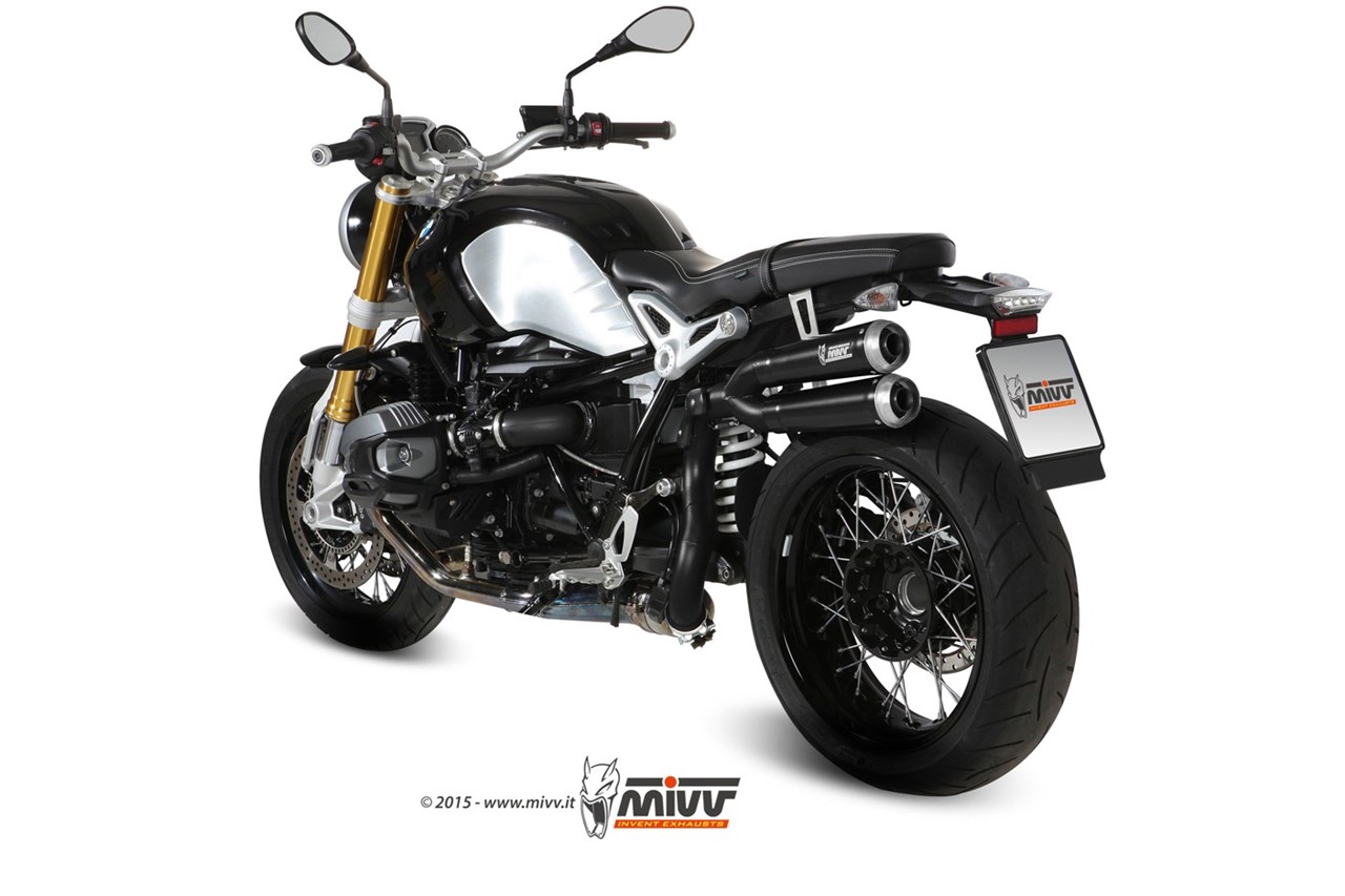 MIVV Xcone Black, un escape de lo más "cool" para la BMW R nine T ...