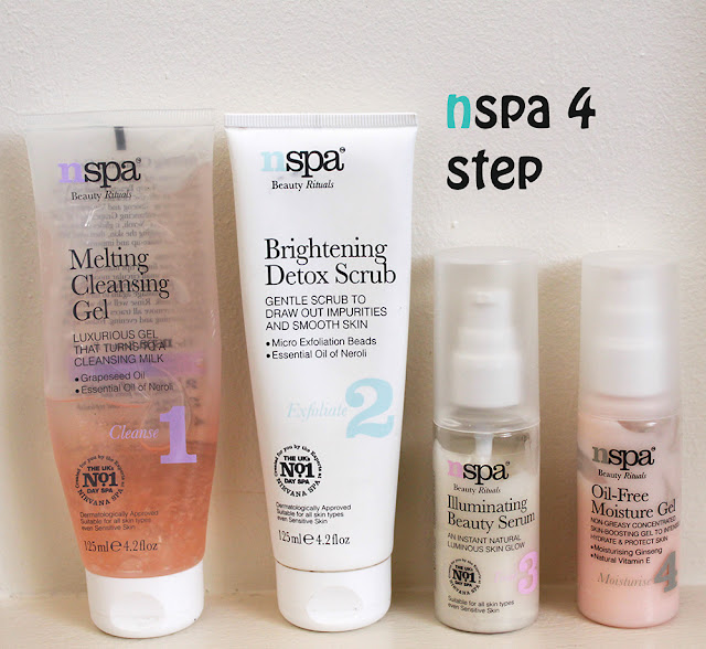 The nspa 4 Step Beauty Ritual