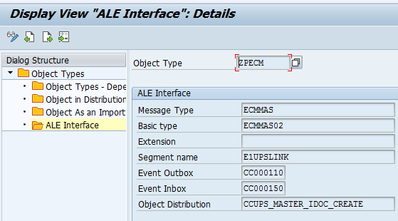 SAP ABAP Central: How to set up the ALE Distribution Unit(UPS) to ...