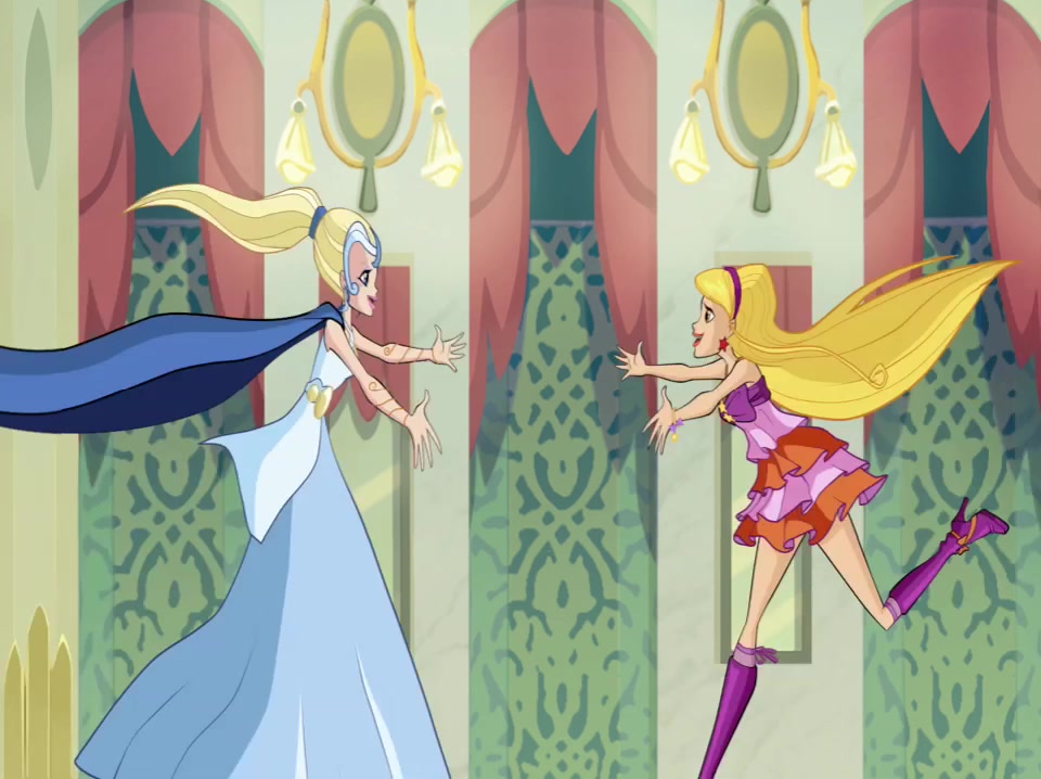 Imágenes de la visita de Stella al palacio de Solaria con sus padres ...