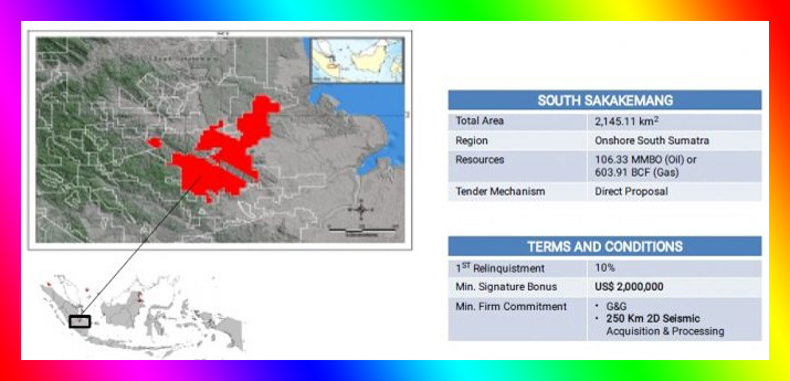 the Sakakemang Block by Petronaa & Repsol