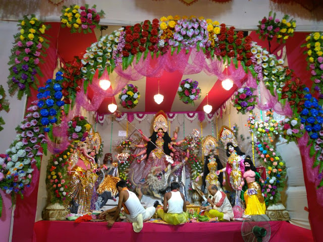Durga Puja in Punpun, Bihar