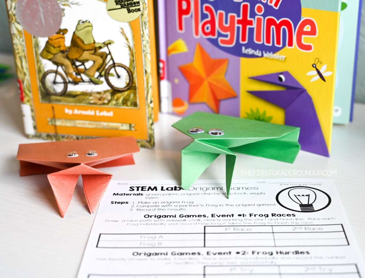 4 Frog and Toad Together Activities & STEM Challenge - The First Grade ...