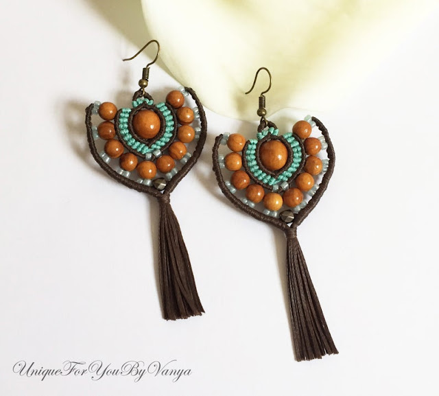 Tribal Inspired Micro Macrame Jewelry and Tutorials by ...
