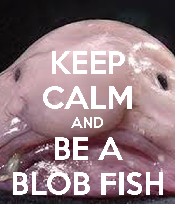 Monsters and me: BLOB FISH PROJECT (for school)