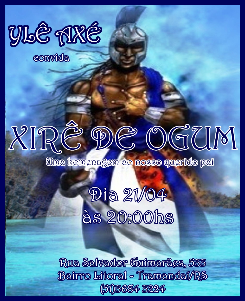 Ylê Axé: Xirè de Ogum (Festa de Candomblé em homenagem a Ogum)