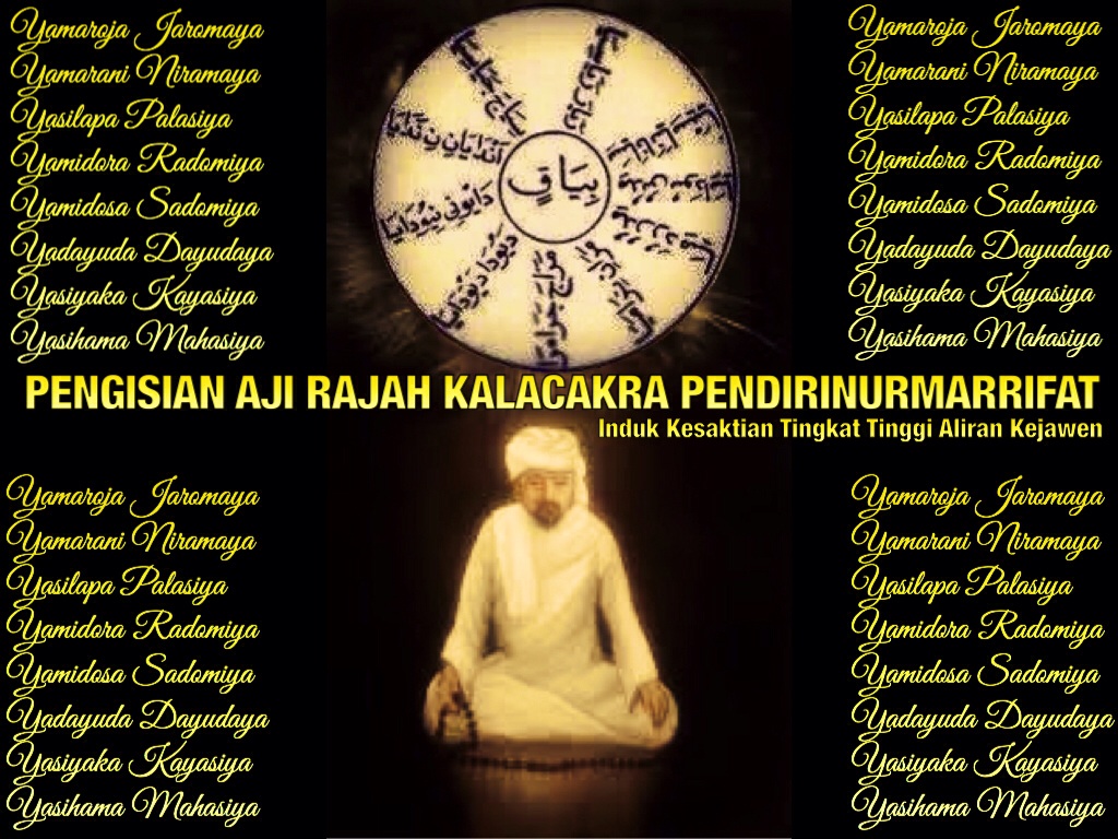 PENDIRINURMARRIFAT ESDC: PENGISIAN AJI RAJAH KALACAKRA BERSANAD ...