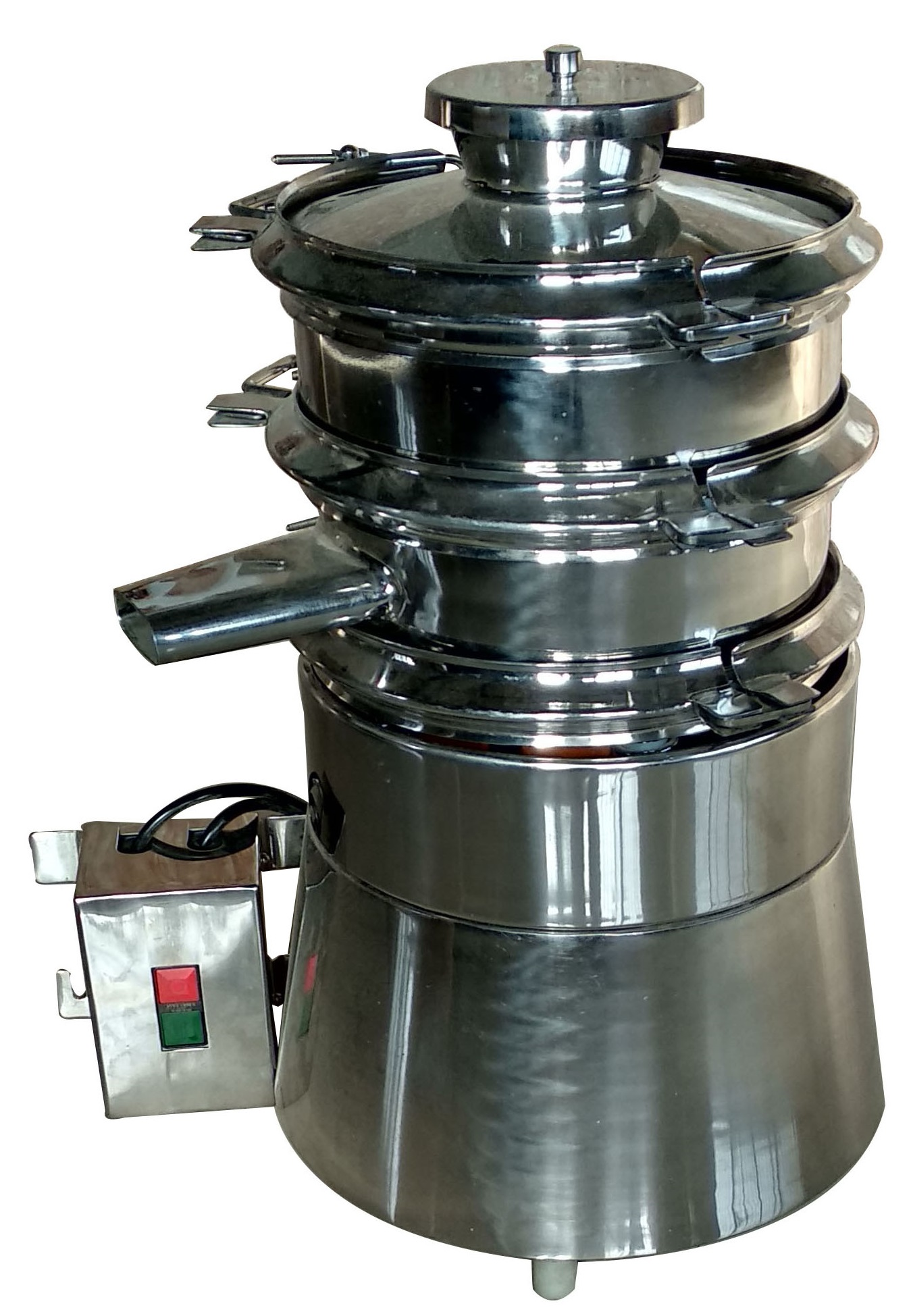 VIBRO SIFTER AND GYRATORY MOTION