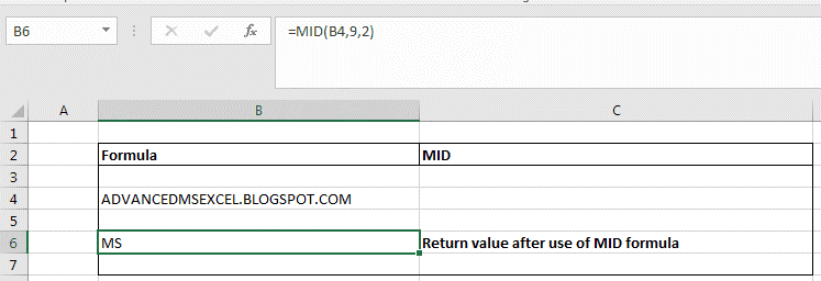 Free Advanced Excel Course Online How To Get Middle Characters Of Cell In Excel Use Of MID Free Advanced Excel Course Online How To Get Middle Characters Of Cell In Excel Use Of MID