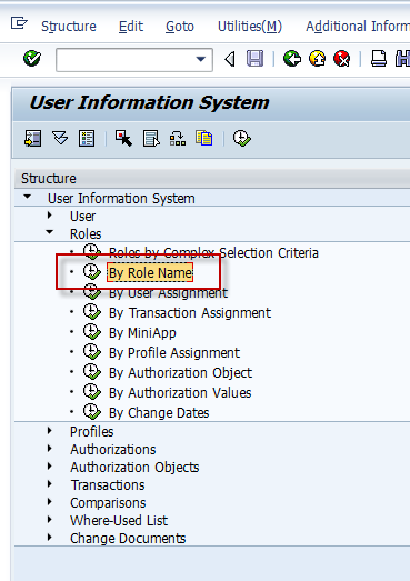 SAP Basis For Beginner: How to view all single roles that attached to a ...