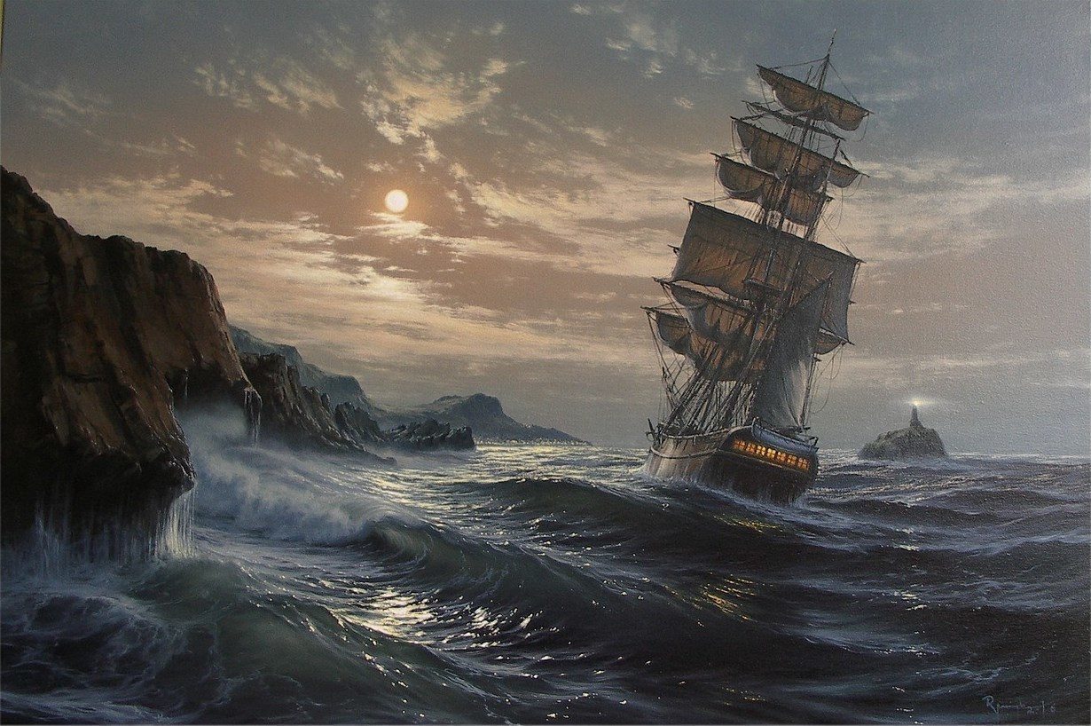 Marek Ruzyk the seascapes artist b1965 - ArtLiveAndBeauty ...