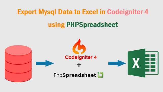 How To Export Data In Excel Using Codeigniter 4 Webslesson how-to-export-data-in-excel-using-codeigniter-4-webslesson