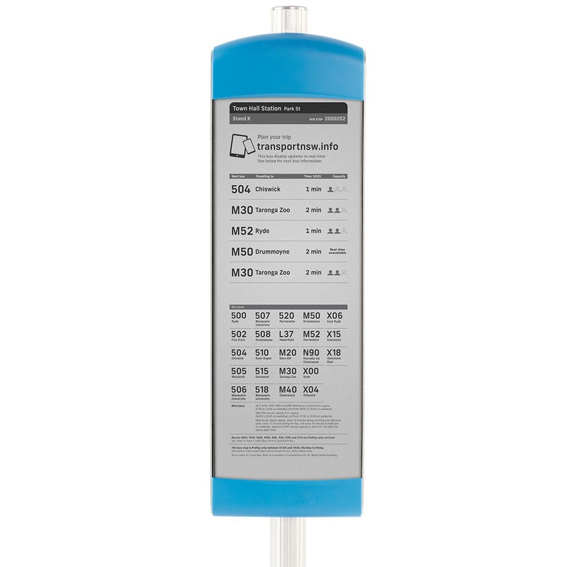 Tecnoneo: El panel ecológico eStop ofrece información en tiempo real de ...