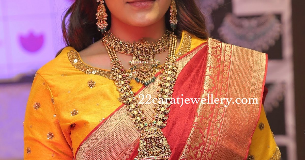 Nakshi Mango Haram Choker - Jewellery Designs