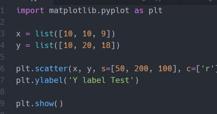 Python matplotlib.pyplot.ylabel():산을 붉게 물들이는 꽃
