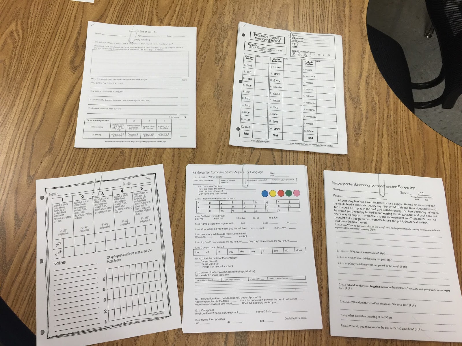 The Speech Umbrella: Back to School!