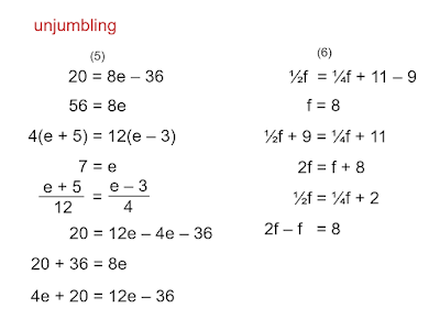 MEDIAN Don Steward mathematics teaching: unjumbling
