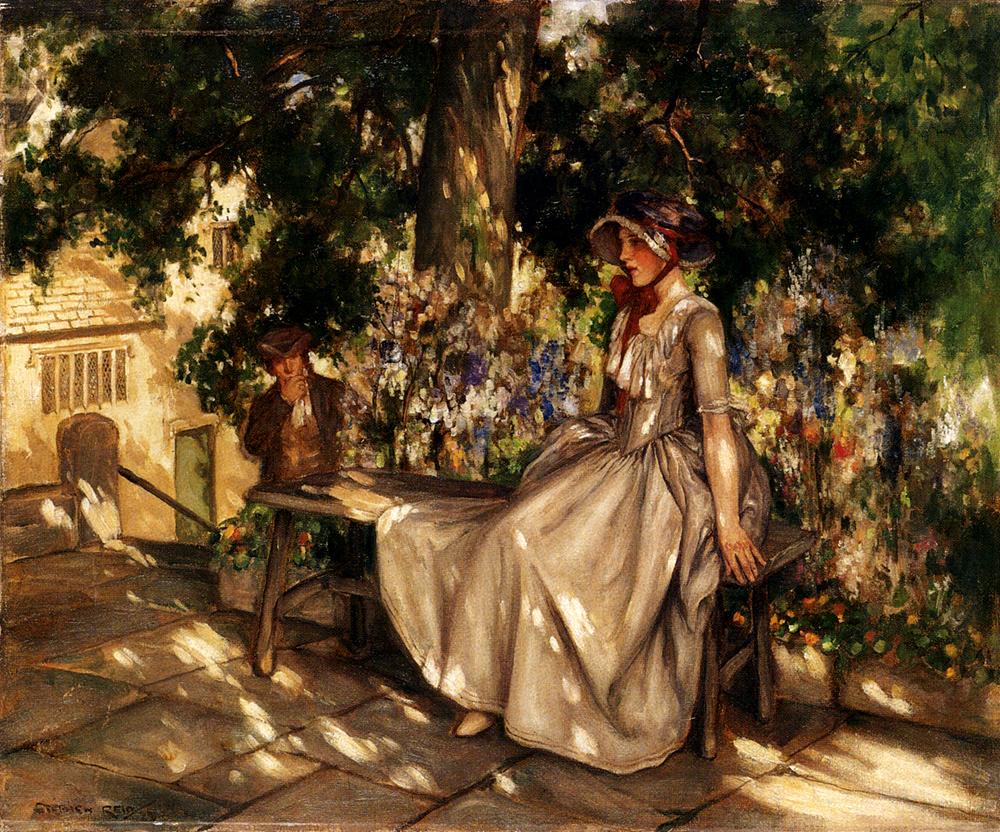 Painting of Stephen Reid artist, Stephen Reid paintings