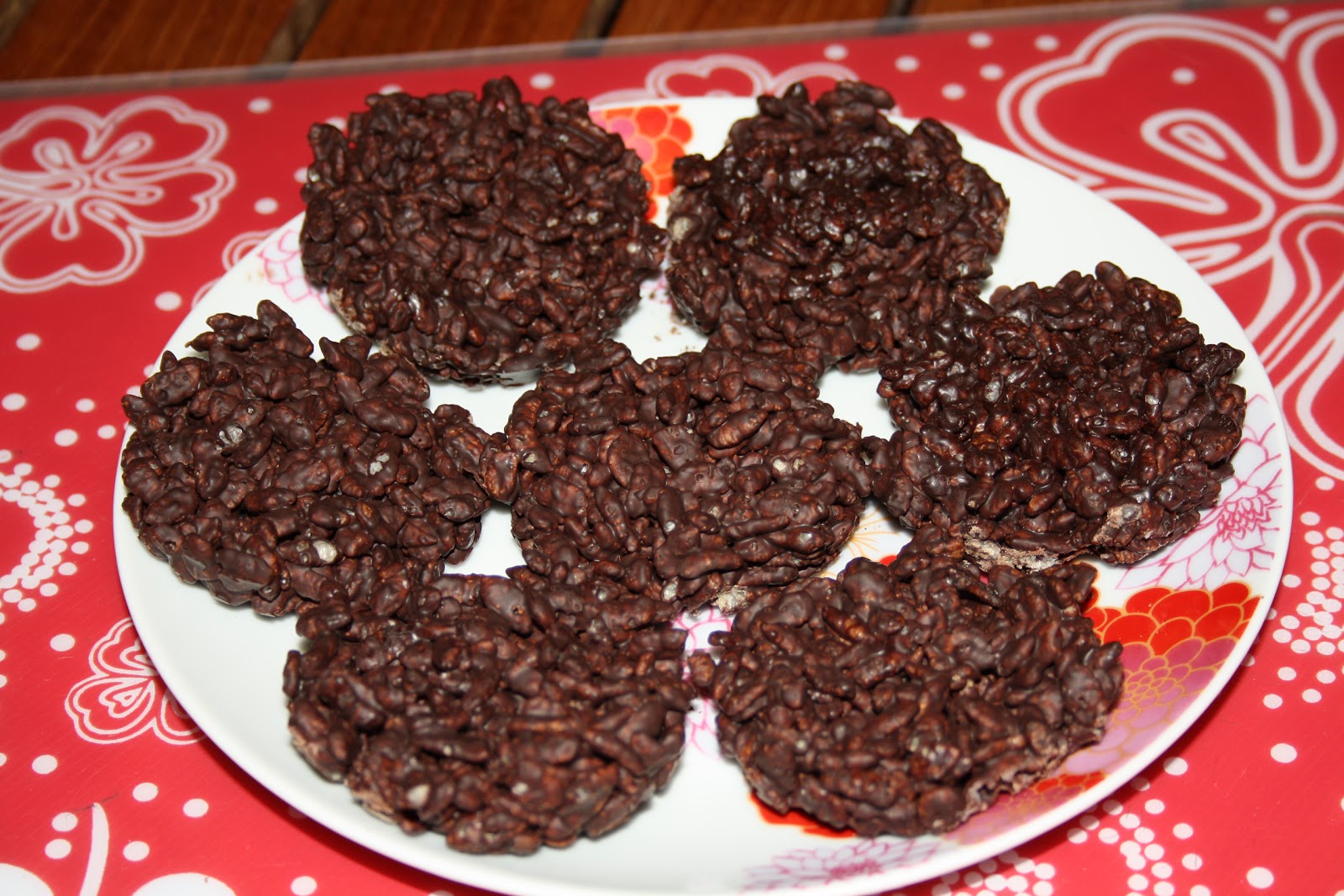La cuisine de Mathilde: Riz soufflé au chocolat noir