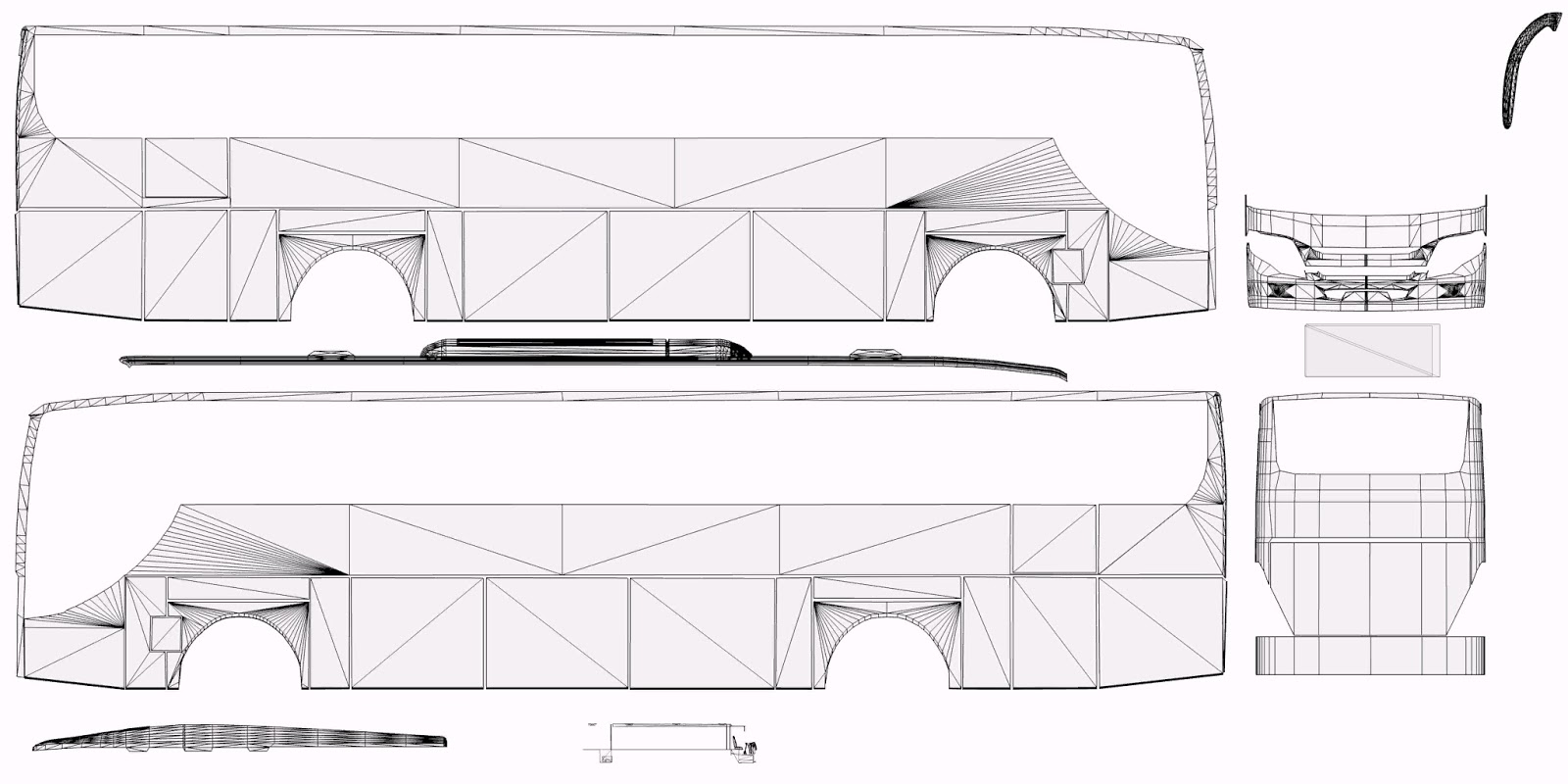 Bluprint bus indonesia | Mod ets2 indonesia