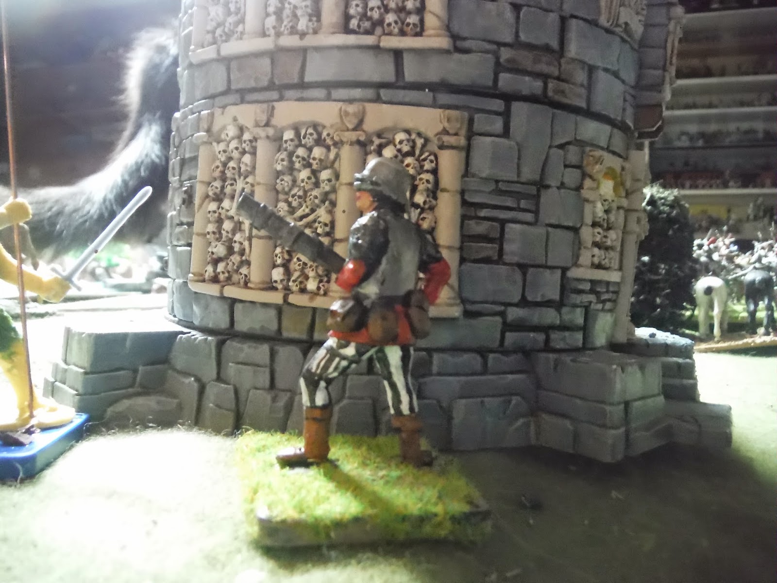 Medieval Gunner Painted