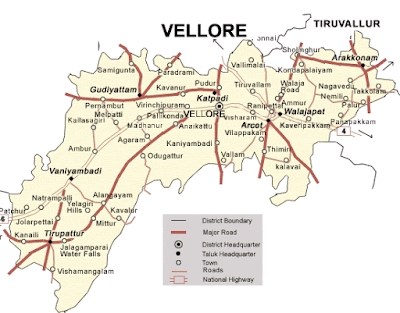 Historic Nawab Chanda Sahib mosque inside the Vellore Fort, Tamil Nadu