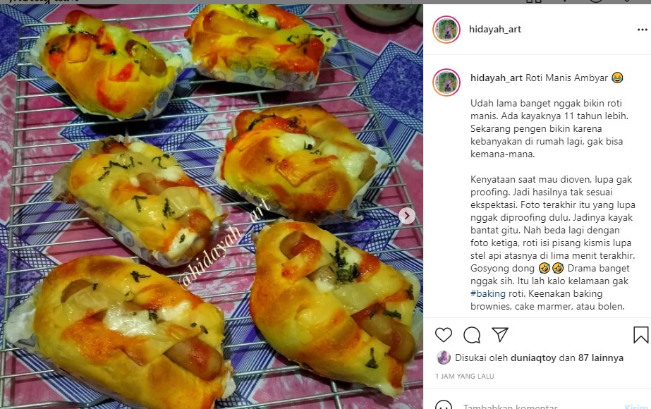 Resep Roti Manis Isi Pisang dan Sosis - My Mind - Untaian Kata Untuk ...