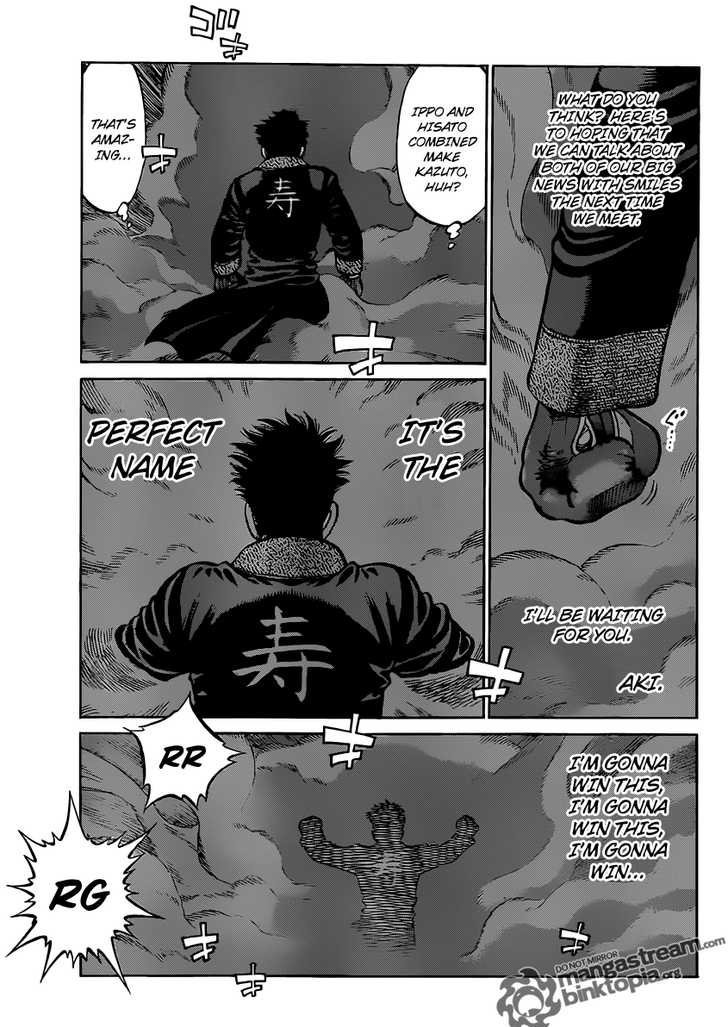 Hajime No Ippo – Chapter 931 – Reporting in, with a Smile - Hajime No ...