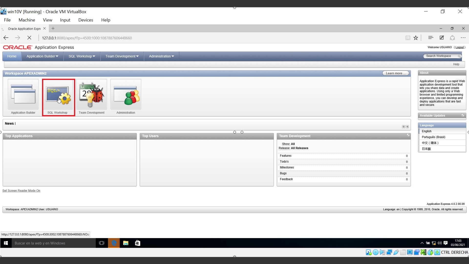 Cómo Instalar Oracle Database 11g Express Edition