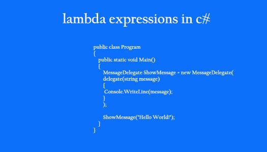 Lambda Expressions In C Free Source Code Download And Tutorials