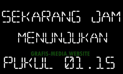 10 Font Gratis Untuk Jam Digital & Kalkulator Digital - Ngeeneet