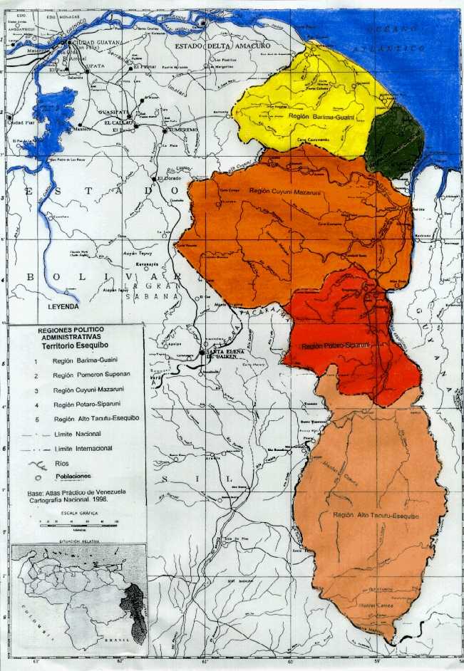 El Esequibo es nuestro: Geografia del territorio Esequibo (I Parte)