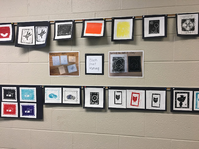 the ART of learning: Block Print Making