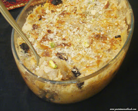 Poornima's Cook Book: Umm Ali - Egyptian Bread Pudding