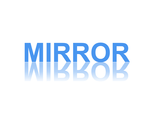 CSS Mirror/ Reflection Text Effect CSS Mirror/ Reflection Text Effect