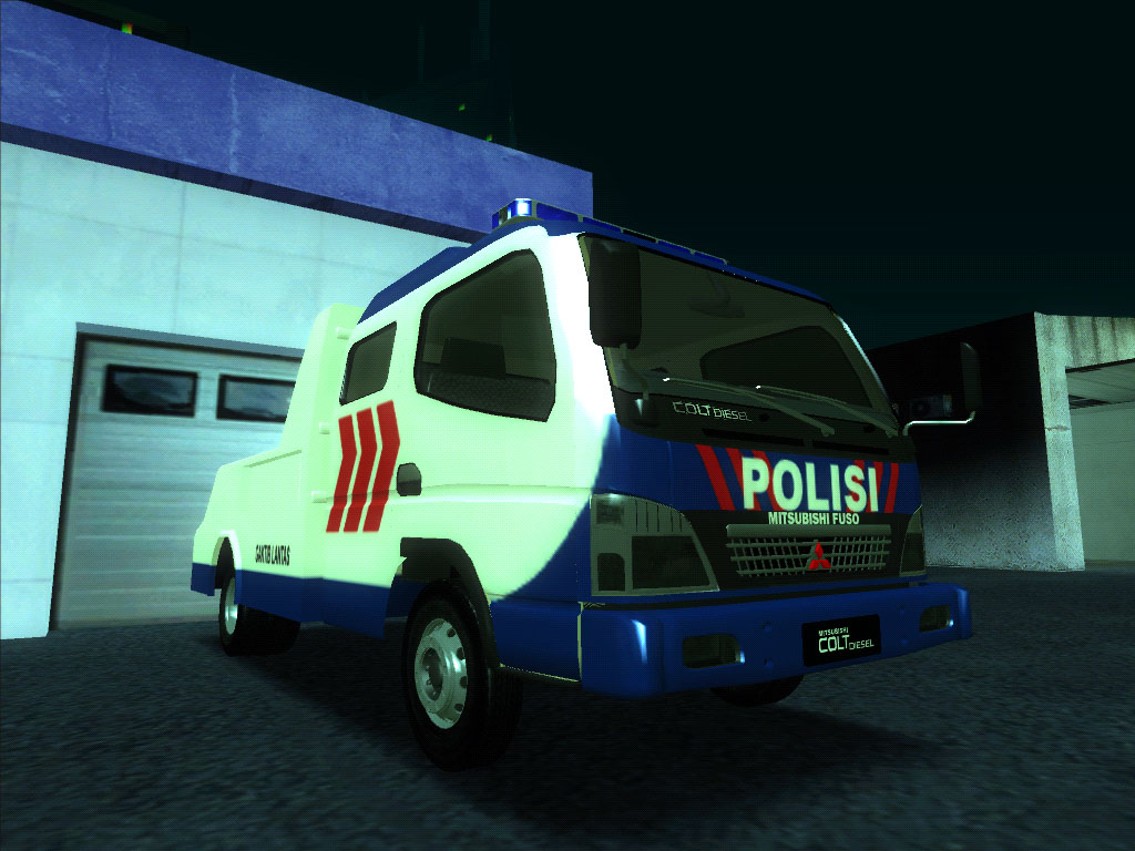 Mitsubishi Fuso Canter 'Police 2Cabin