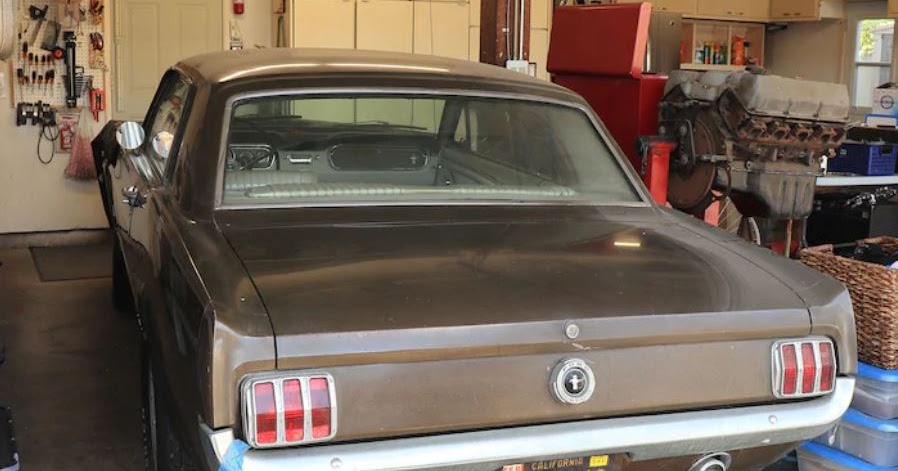 Just A Car Guy: an original owner 65 Mustang with only 44652 miles, has ...