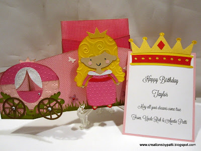 Creations by Patti: Cascading Princess Card