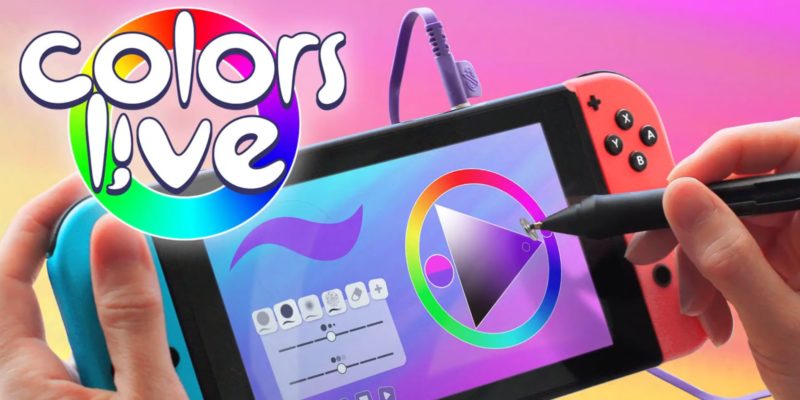 Colors Live (Switch) será o primeiro título para artistas no console ...