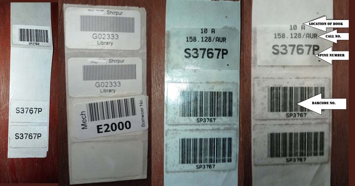 Library Informative : How to make Library Book Spine Label