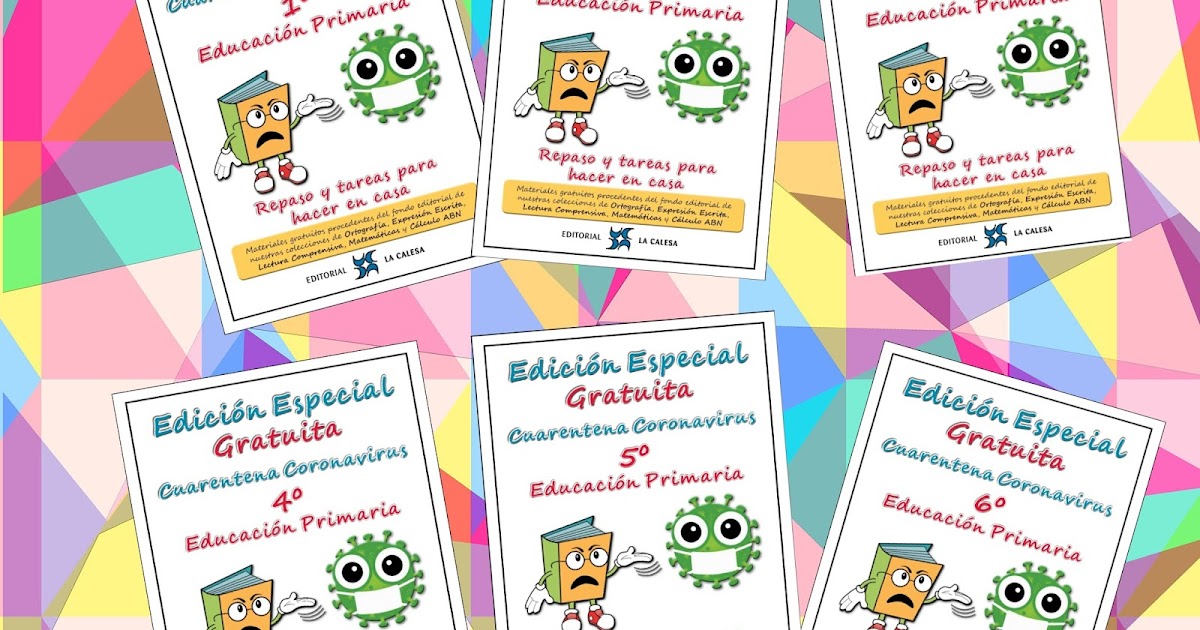 REPASO Y TAREAS PARA HACER EN CASA- TODOS LOS GRADOS | MATERIAL ...