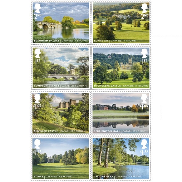 Landscape Gardens Stamp Set
