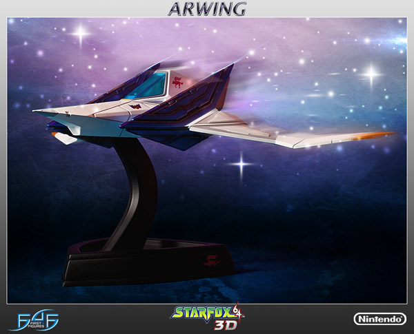 Star Fox 64 3D - Arwing (First 4 Figures)