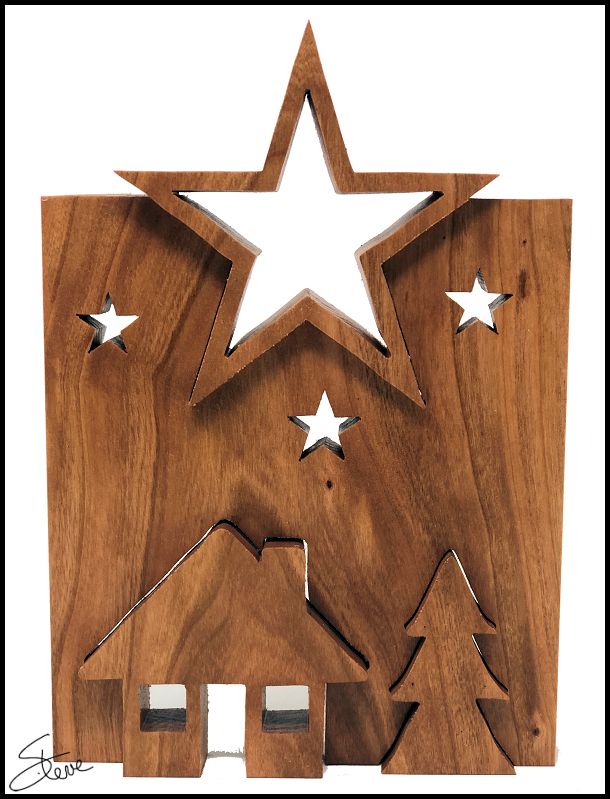 Scrollsaw Workshop: Very Basic Winter Star Scroll Saw Pattern.